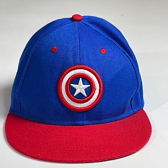 Marvel | Accessories | Marvel Captain America Snapback Baseball Cap ...